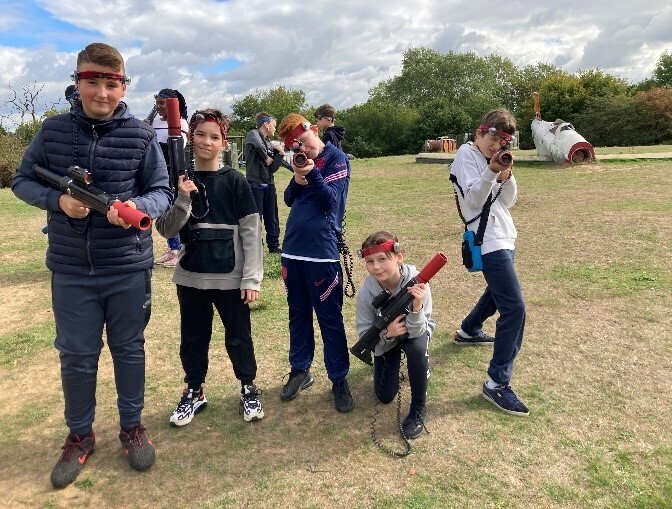 Year 7 Team Building at Stubbers - News - Gaynes School